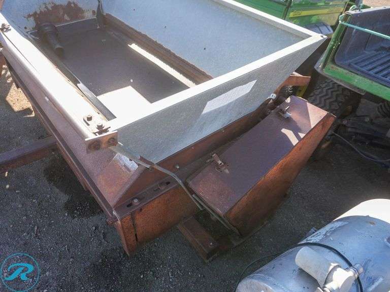 Turfco SodMaster Mete-R-Matic 72" Topdresser, Pin Hitch - Roller Auctions