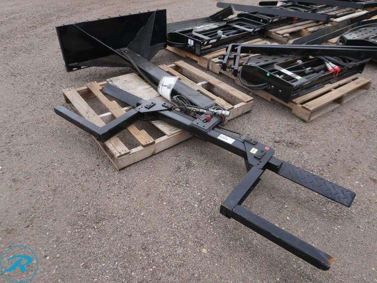 New Giyi Hydraulic Tire Lifter Attachment to Fit Skid Steer Loader ...