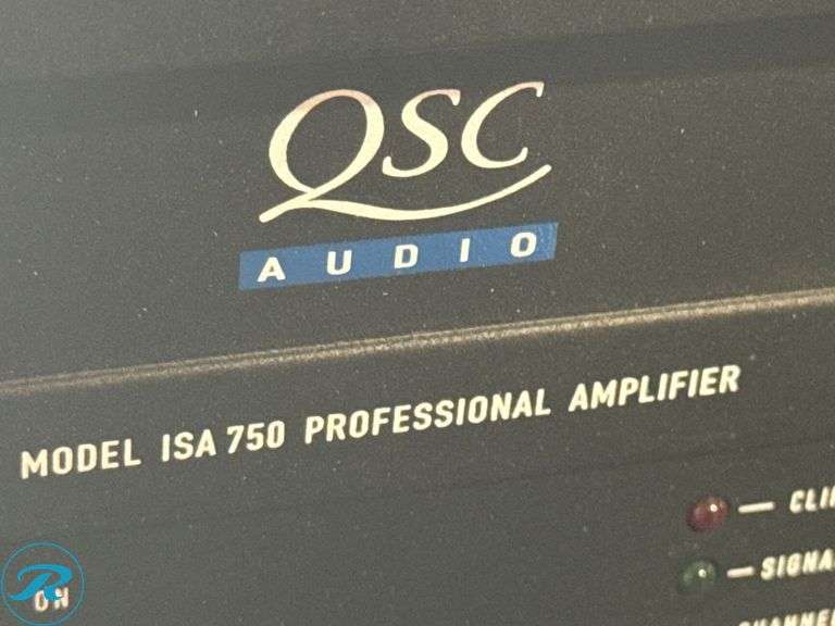 QSC Audio Model ISA 750 Professional Amplifier - Roller Auctions
