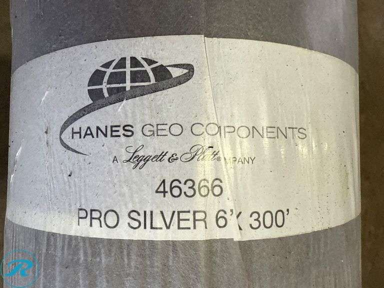 Roll of Hanes Geo Components Pro Silver 6′ x 300′ Geotextile Fabric ...