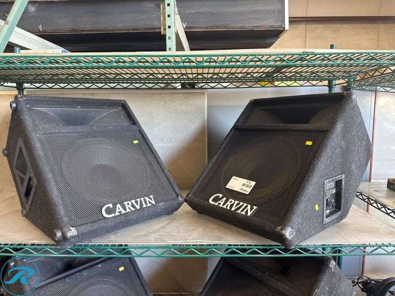 (2) Carvin 722 Stage 400 Watt Speakers - Roller Auctions