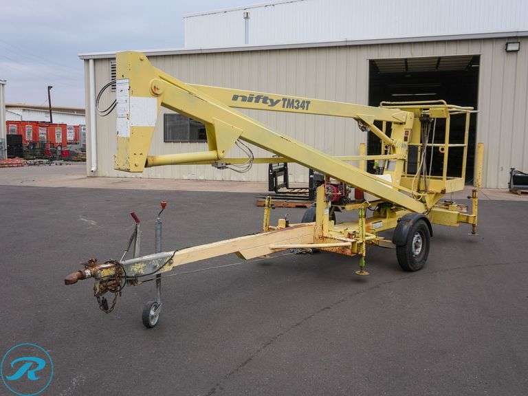 Nifty TM34T Pull Behind Man Lift - Roller Auctions