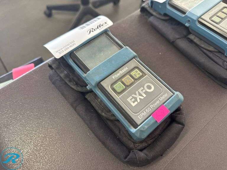 EXFO FiberBasix EPM-50 Power Meter with Case - Roller Auctions