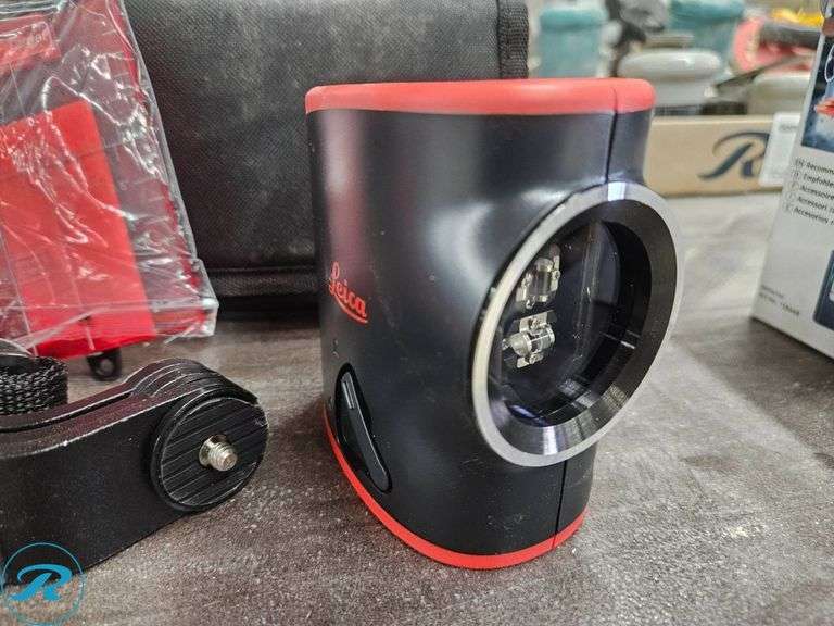 (2) Leica Lino L2 Laser Levels with Accessories - Roller Auctions