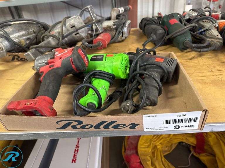 Milwaukee Mid-Torque Impact Wrench, OEM Tools Dual Temp Heat Gun, and ...