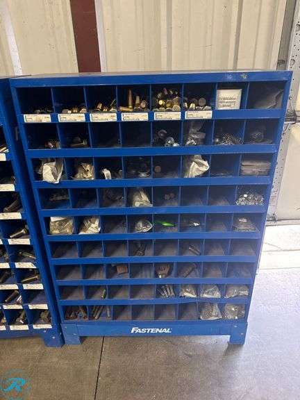 Fastenal Metal Storage Cabinets with Contents - Roller Auctions