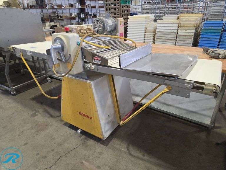 Rondo SSO 615 Floor Reversible Dough Sheeter - Roller Auctions