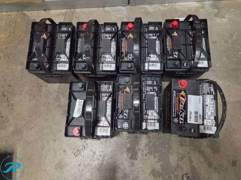 (7) Deka 526MF 12V Batteries - Roller Auctions