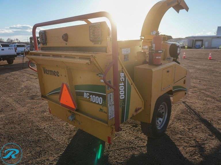 2008 Vermeer BC1000 XL Towable Chipper - Roller Auctions
