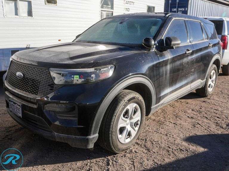 2020 Ford Explorer AWD Police Interceptor SUV - Roller Auctions