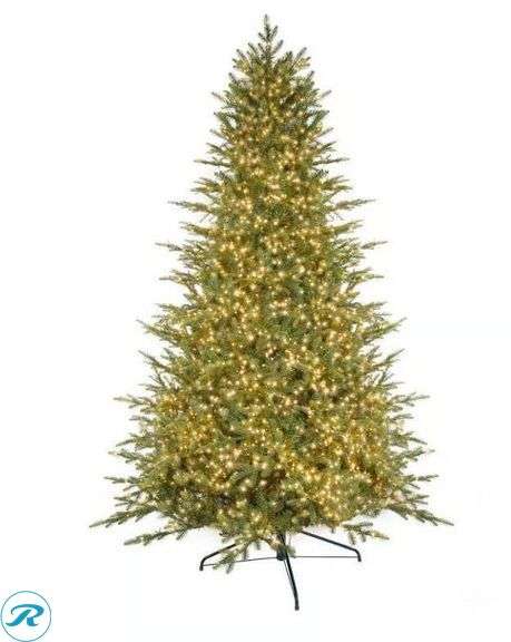 Holiday Bright Lights: 7-1/2 ft. Full LED 2250 ct Emerald Pine Sparkle ...