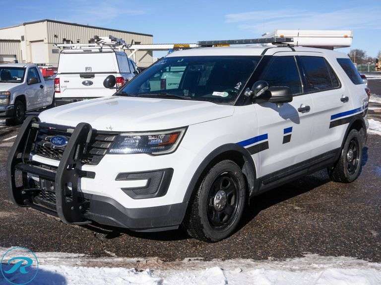 2017 Ford Explorer AWD Police Interceptor SUV - Roller Auctions