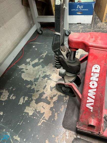 RJ50N Raymond 5500 lb Capacity Pallet Jack w/ 48” - Used/Cracked On ...