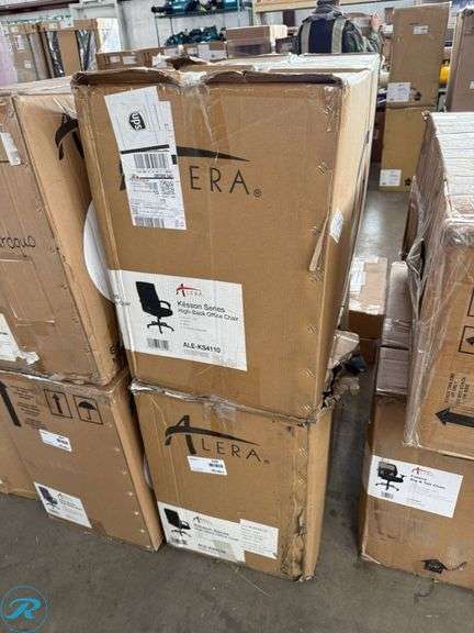 (2) Alera High-Back Office Chairs - Roller Auctions