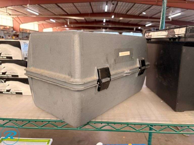 Black & Decker Workmate Toolbox, Gray Hard-Shell Case, and Sterilite ...