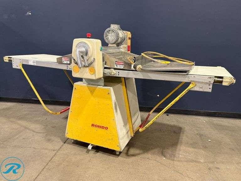 Rondo SSO 615 Floor Reversible Dough Sheeter - Roller Auctions