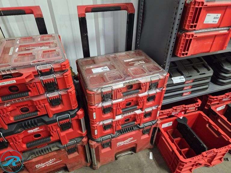 Milwaukee Packout 4-Piece Modular Tool Box - Roller Auctions