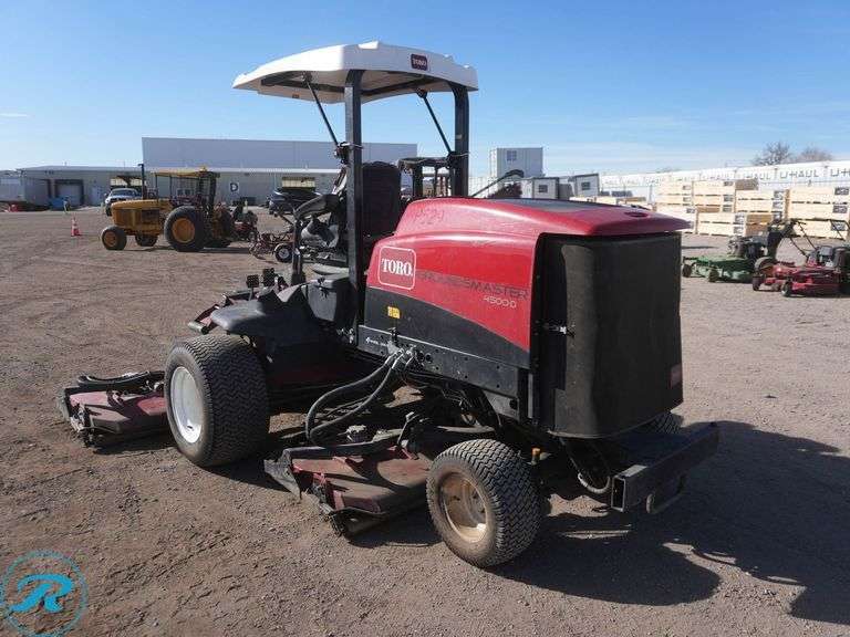 2014 Toro 30857N Groundsmaster 4500D 4WD Ride-On Batwing Mower - Roller ...