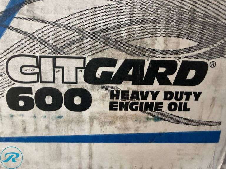 (2) Citgo Citgard 600 Heavy Duty Engine Oil, SAE 15W-40 - Roller Auctions