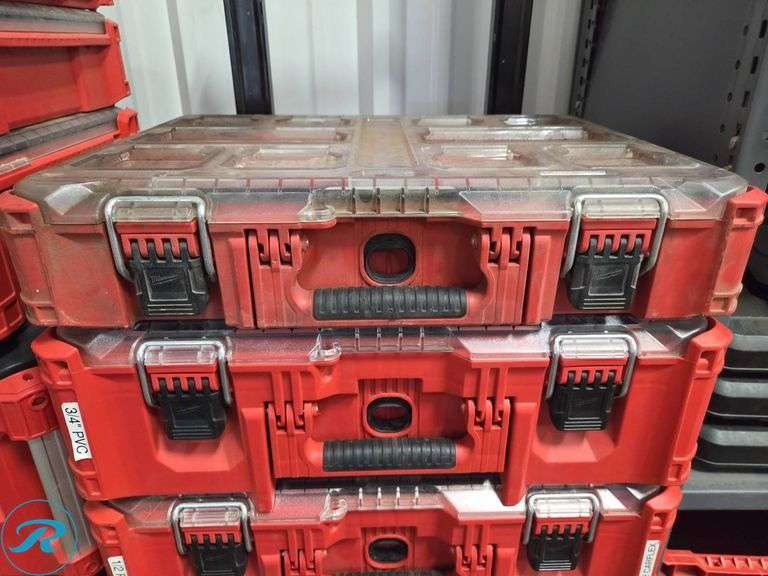 Milwaukee Packout 4-Piece Modular Tool Box - Roller Auctions