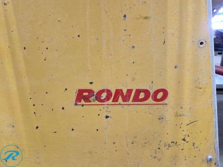 Rondo SSO 615 Floor Reversible Dough Sheeter - Roller Auctions