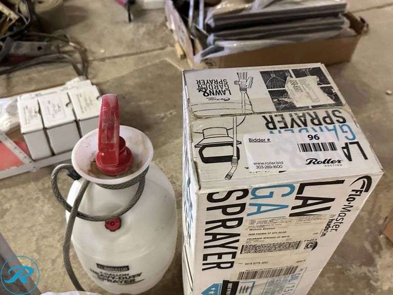 (2) Hand Pump Sprayers With (2) Gallons of Calcium Chloride Ice Melt ...