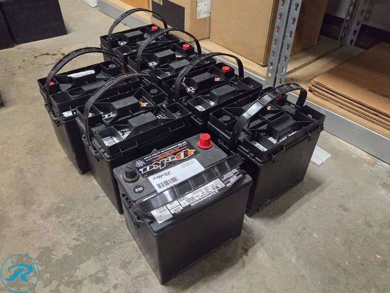 (7) Deka 526MF 12V Batteries - Roller Auctions