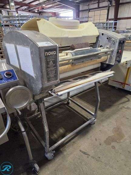 Nova Bread Dough Roller with Stand - Roller Auctions