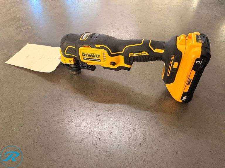 DeWalt DCS354 Cordless Oscillating Multi-Tool with 20V Max Lithium-Ion ...