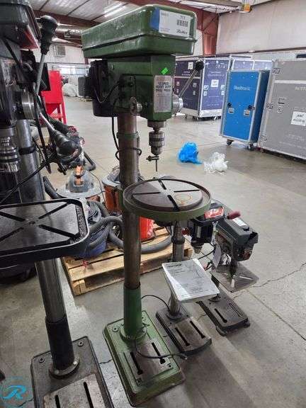 Central Machinery Model 1058C, 16-Speed Heavy-Duty Drill Press, 110 ...