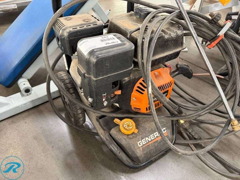 Generac Gas Pressure Washer, 2800 PSI, 2.5 GPM - Roller Auctions