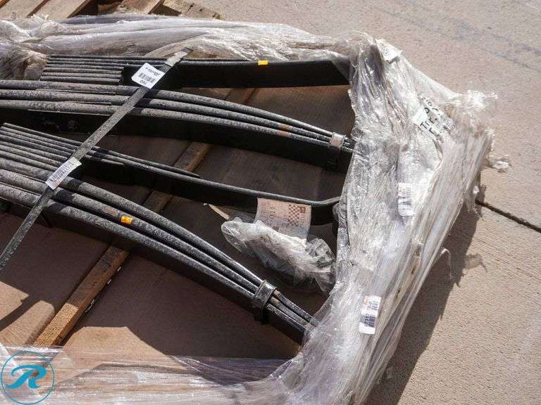 Steel Leaf Springs on Pallet - Roller Auctions