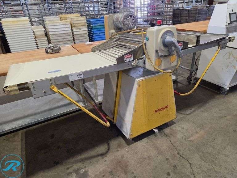 Rondo SSO 615 Floor Reversible Dough Sheeter - Roller Auctions