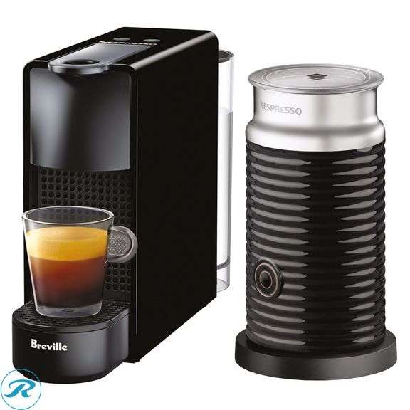 Nespresso By Breville Essenza Mini Espresso Maker With Aeroccino Froth
