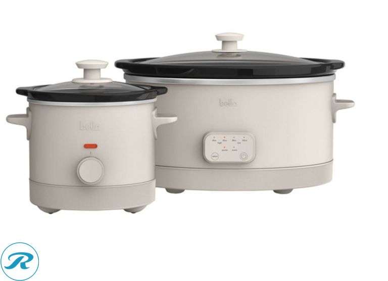 bella 6-quart Programmable Slow Cooker with Additional 2-quart Slow ...