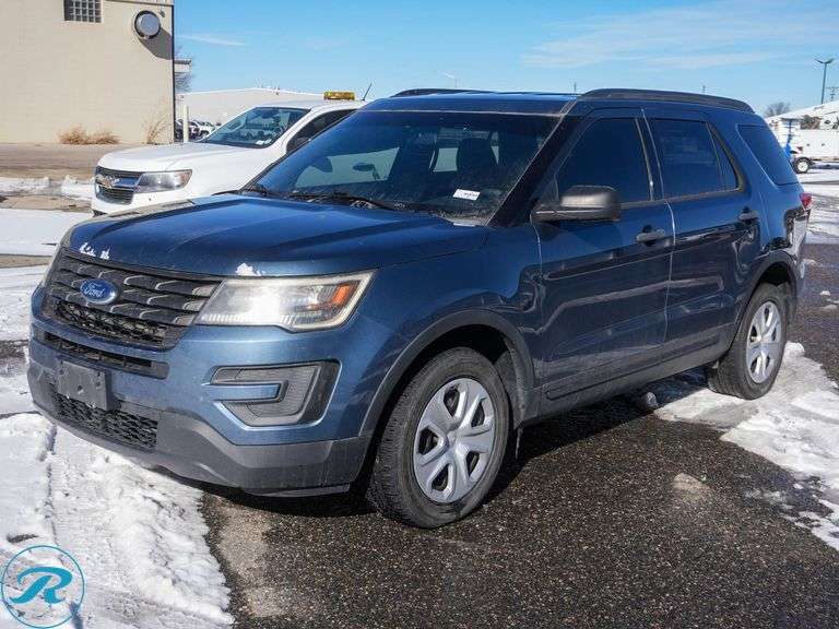 2017 Ford Explorer AWD Police Interceptor SUV - Roller Auctions