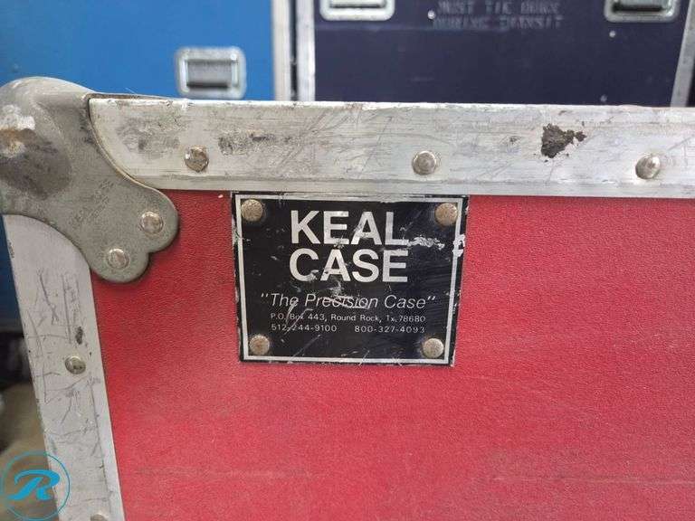 Keal Case, Red Precision Case with Foam Interior - Roller Auctions