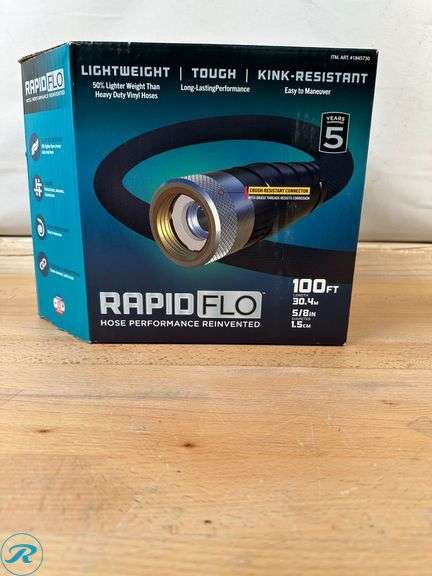 Rapid Flo 5 8 In X 100 Ft Compact Garden Hose