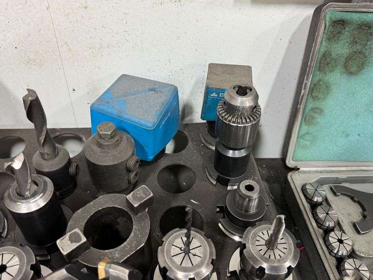 Collis BT40 CNC Tool Holders and Assorted Tooling - Roller Auctions