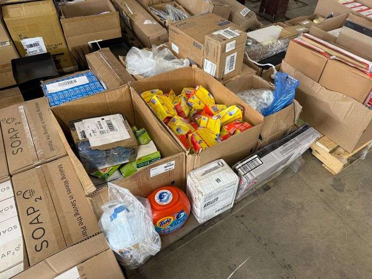 Pallet of Assorted Cleaning And Laundry Supplies - Roller Auctions