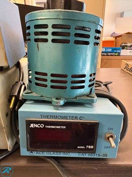 Laboratory Equipment Including Glas-Col Stir Controllers, Jenco ...