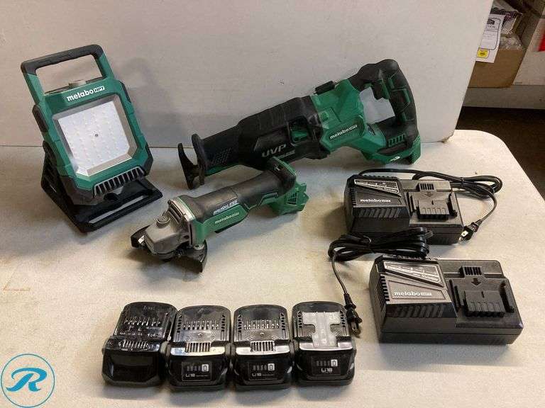 Assorted Metabolt HPT 18-V / 36-V Multivolt Power Tools And Accessories ...