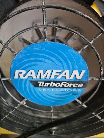Ramfan UB30-EJ4002/EJ8002 Turboforce Ventilator, Electric - Roller Auctions
