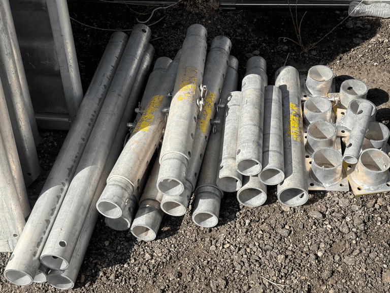 Ultra Shore Aluminum Trench Shoring System: (4) 7' Panels, (2) 4 ...