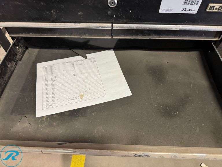 US General 4-Drawer Roller Cart - Roller Auctions