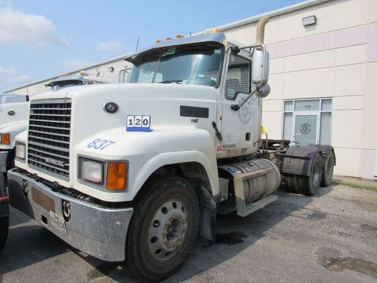 2012 TRUCK TRACTOR, MACK CHU 613, VIN# 1M1AN09Y1CM009592, MP8 DIESEL ...