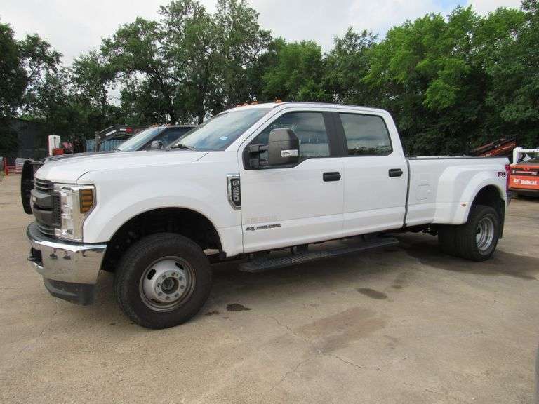 2019 FORD XL F-350, 4-DOOR DUALLY, 4X4, DIESEL, AUTOMATIC, WHITE ...