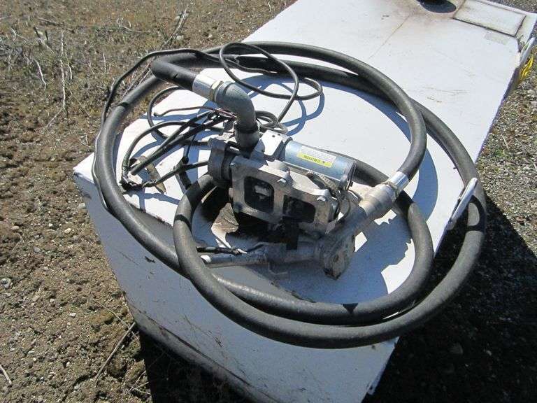DELTA 100 GALLON CAPACITY FUEL TANK, MDL. 484000, W/GPI FUEL PUMP ...