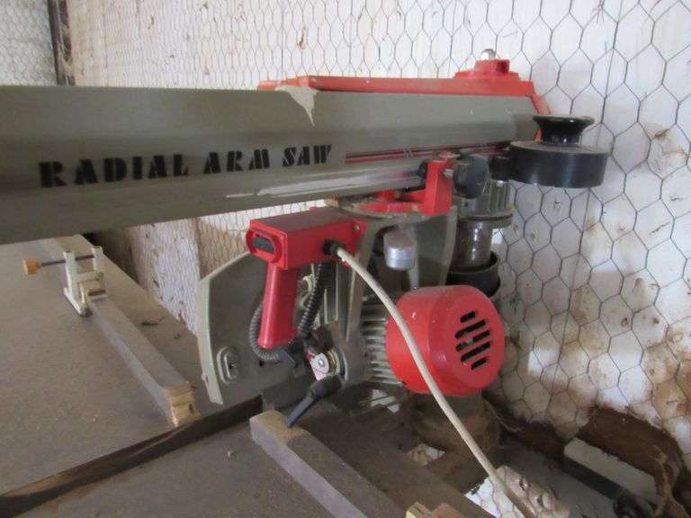 OMEGA RADIAL ARM SAW, MDL RN 600 FM, 60-HZ, 230-V - Rosen Systems