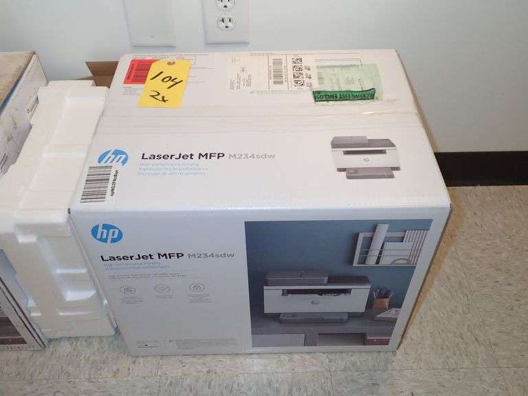 HP LASERJET MFP M234SDW PRINTER W/ ORIGINAL BOX **sold 2X the money ...